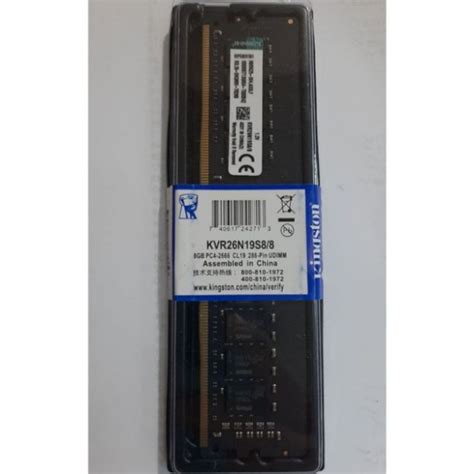 Jual Memory Ram Ddr4 8gb Kingston Longdimm Ram Pc Komputer Ram Kingston