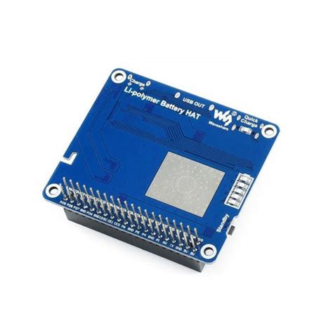 lipo battery hat for raspberry pi the pi hut