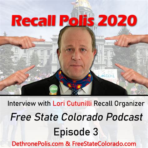 Recall Polis 2020 Interview With Lori Cutunilli Free State Colorado