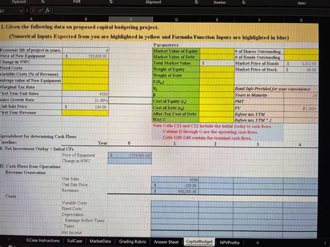 Solved Note 1 Please Use Appropriate Cell Referencing In