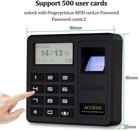 Standalone Biometric Fingerprint Access Control Si Vicedeal