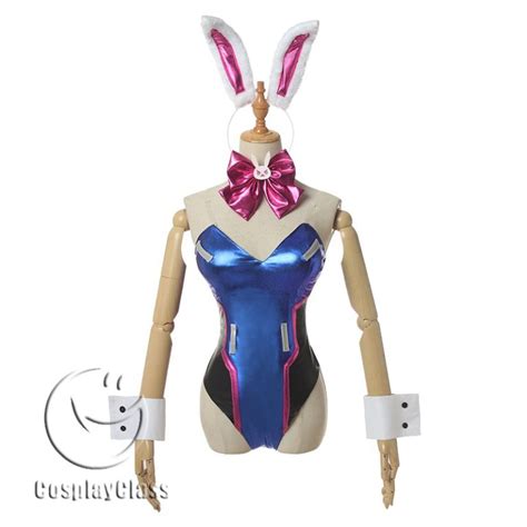 Overwatch Ow Dva Hana Song Dva Bunny Girl Cosplay Costume Cosplayclass