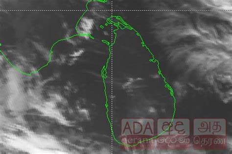 අදත් ප්‍රදේශ කිහිපයකට තද වැසි