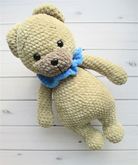 Crochet Pattern Bear Amigurumi Pattern Valentines Day Etsy