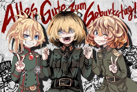 Tanya Degurechaff And Being X Youjo Senki Drawn By Hal Goshujinomocha Danbooru