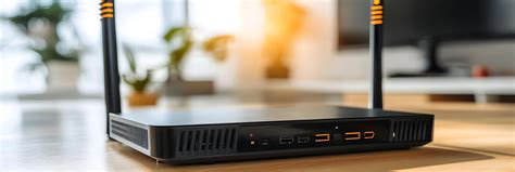 Highspeed Internet Router With Signal Strength Indicators Premium Ai