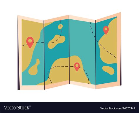 navigation map icon royalty free vector image vectorstock