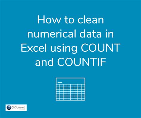 How To Clean Numerical Data In Excel Using COUNT And COUNTIF Excel