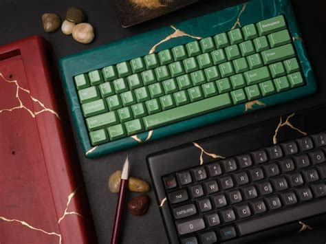 Mason60 Kintsugi Engineered Stone Keyboard Cases New Drop New Colors