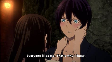 Noragami Hiyori And Yato Kiss