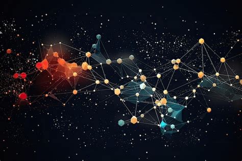 Premium Ai Image Abstract Technology Background With Connection Lines