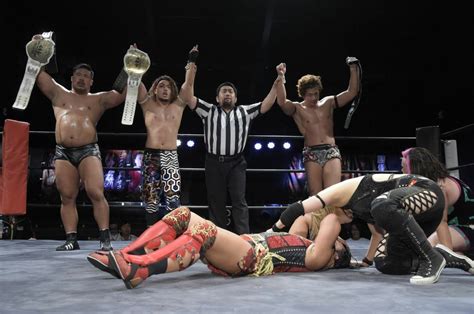 見よ、この体格差！ 男女の枠を超える対抗戦「all Outvs仙女」が見せた“プロレスの可能性” ニュース Abema Times