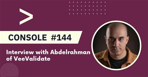 We Interviewed The Maintainer Of Veevalidate A Popular Vuejs Form