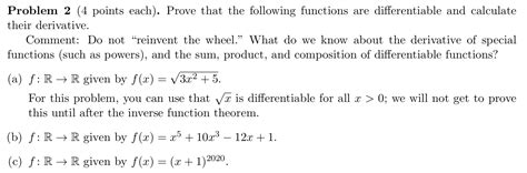 Solved Problem 2 4 Points Each Prove That The Following