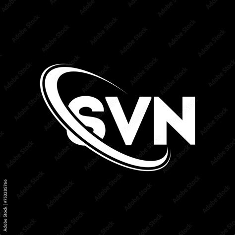 svn logo svn letter svn letter logo design initials svn logo linked with circle and uppercase