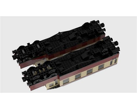 Lego Moc Eta177 Triebwagen Deutsche Bahn 8 Wide By Dynabrixx
