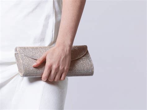 Celina Gold Metallic Classic Wedding Handbag Rainbow Club