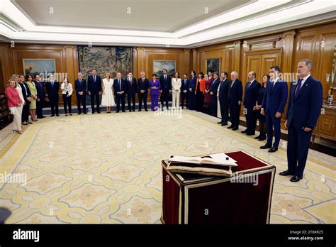 MADRID 21 11 2023 Los 22 Ministros Del Nuevo Gobierno De Pedro S