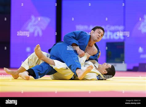 Hangzhou China 26th Sep 2023 Aaron Wolf JPN Judo Men S Individual 100kg Repechange At