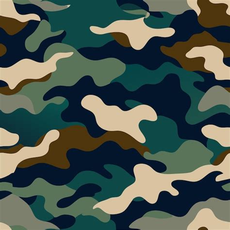 무료로 다운로드 가능한 Military Pattern 벡터 And 일러스트