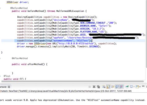 ios installation issue issues bugs appium discuss