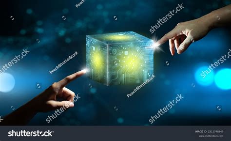 Cube Tech Background Over Royalty Free Licensable Stock Photos Shutterstock