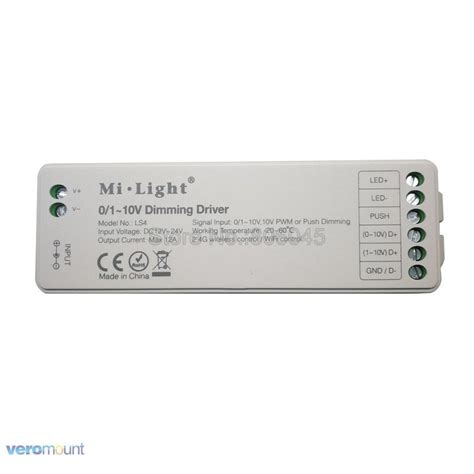 Mi Light LS4 0 1 10V Single Color LED Strip Dimming Driver DC12V 24V