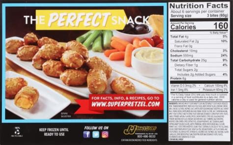 Superpretzel Soft Pretzel Pub Cheese Bites 13 Oz Kroger