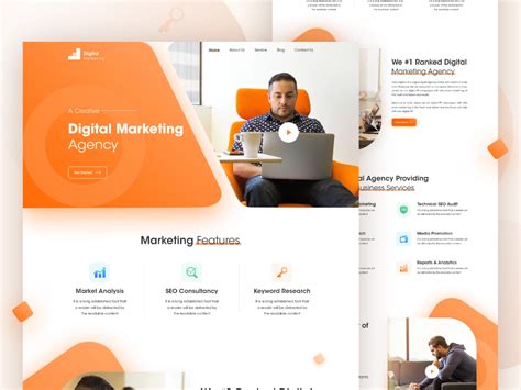 Digital Marketing Agency Website Template