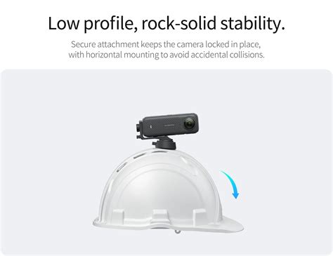 Insta360 Hard Hat Camera Mount For Insta360 X4 X3 One X2 One Rs 1 Inch