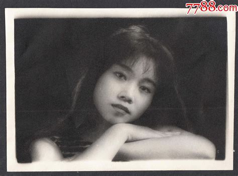 八十九十年代，青春女孩儿人像老照片老照片西府旧藏【7788收藏收藏热线】