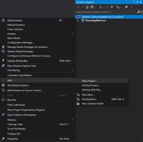 Vs 2017 Unable To Find Add New Class Library Project Option