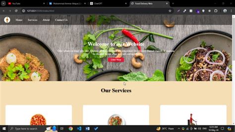 muhammad ammar atique on linkedin webdevelopment fooddelivery html