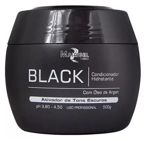 Tinta Preto Azulado Ox Vol Ml Masc Black Mairibel R Em Mercado Livre