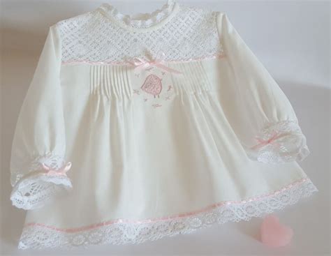 Camisa Bebé De Hilo Vestidos Bordados Para Niña Vestidos Para Bebés