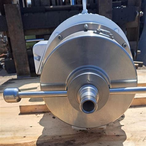 Inline Mixing Pump Stainless Steel High Shear 15 Hp 3525 Rpm 208