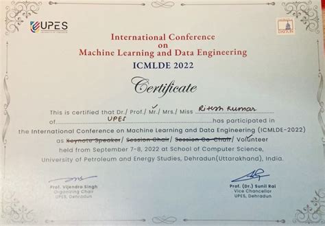 Ritesh Kumar On Linkedin Machinelearning Dataengineering Upes Growth Learningprogress