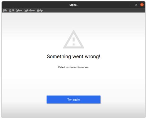 Signal Desktop Is Unable To Send Messages And Now Sync To Mobile
