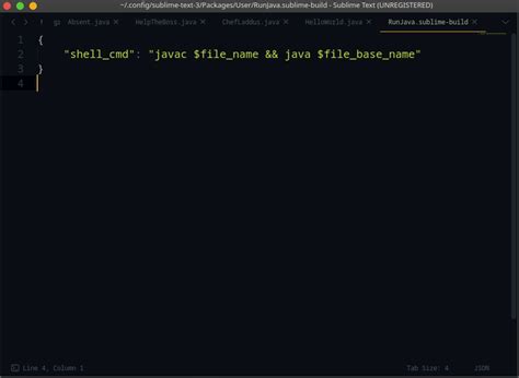 Compile And Run Java Programs In Sublime Text In Linux Geeksforgeeks
