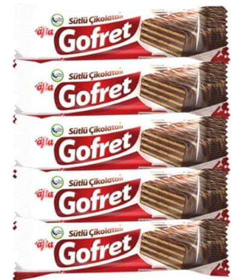 Afia Çikolatalı Gofret 35 Gr 5 Adet