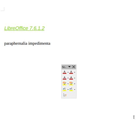 Customising Toolbar Add Secondary Font Colour Button English Ask