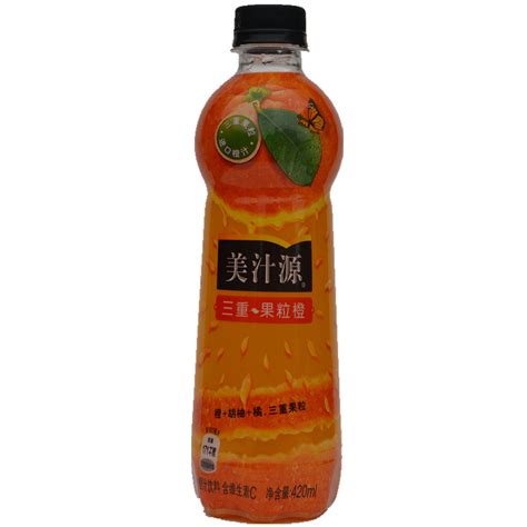 美汁源三重果粒 美汁源热带果粒 美汁源酷儿 大山谷图库