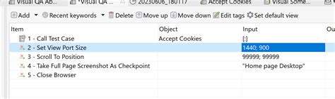 How Can I Ignore Page Height For The Visual Testing To Match With Existing Baseline Katalon
