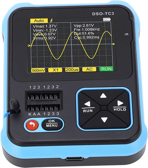 Handheld Portable Digital Oscilloscope Abs 24 Inch Tft Color Screen