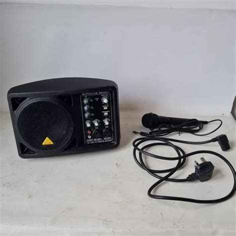 BEHRINGER EUROLIVE B205D Ultra Compact 150 Watt PA Monitor Speaker