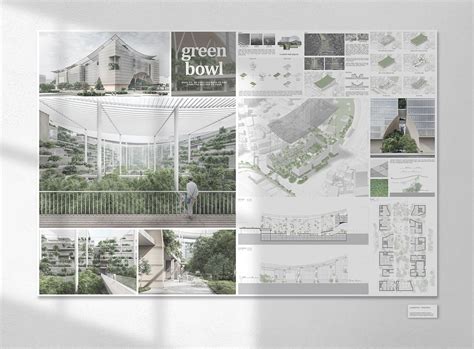 Green Bowl Multi Complex Architecture Project Behance In 2024