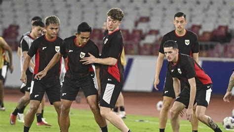 Susunan Pemain Indonesia Vs Bahrain Ridho Joey Dan Hubner Starter