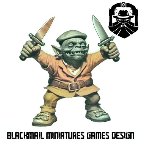 👺 Goblin Brawler 2 Karcass Gang Fantasy Prohibition Oldhammer Game・free