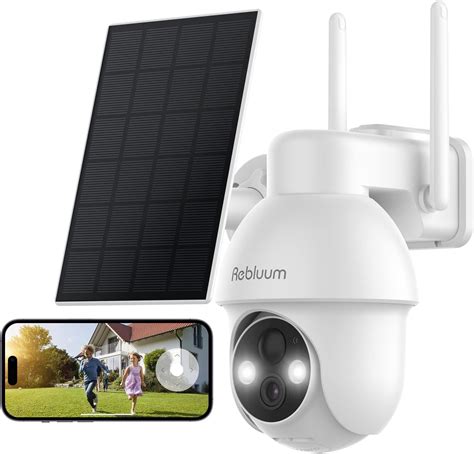 Amazon Rebluum Security Camera Wireless Outdoor 2K Solar