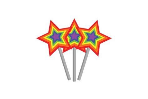 Rainbow Lollipop Vector Art Graphic By Artgreesa · Creative Fabrica